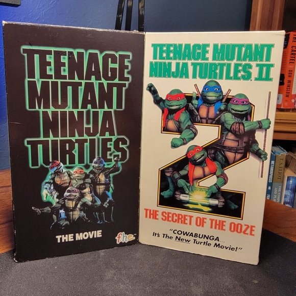 Media | Teenage Mutant Ninja Turtles 1 And 2 Vhs | Poshmark